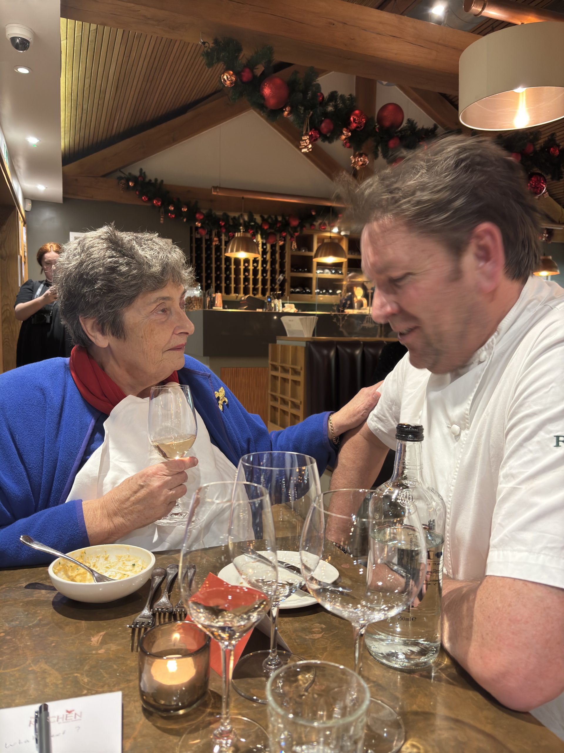 Dining James Martin style. - Penny Melville-Brown