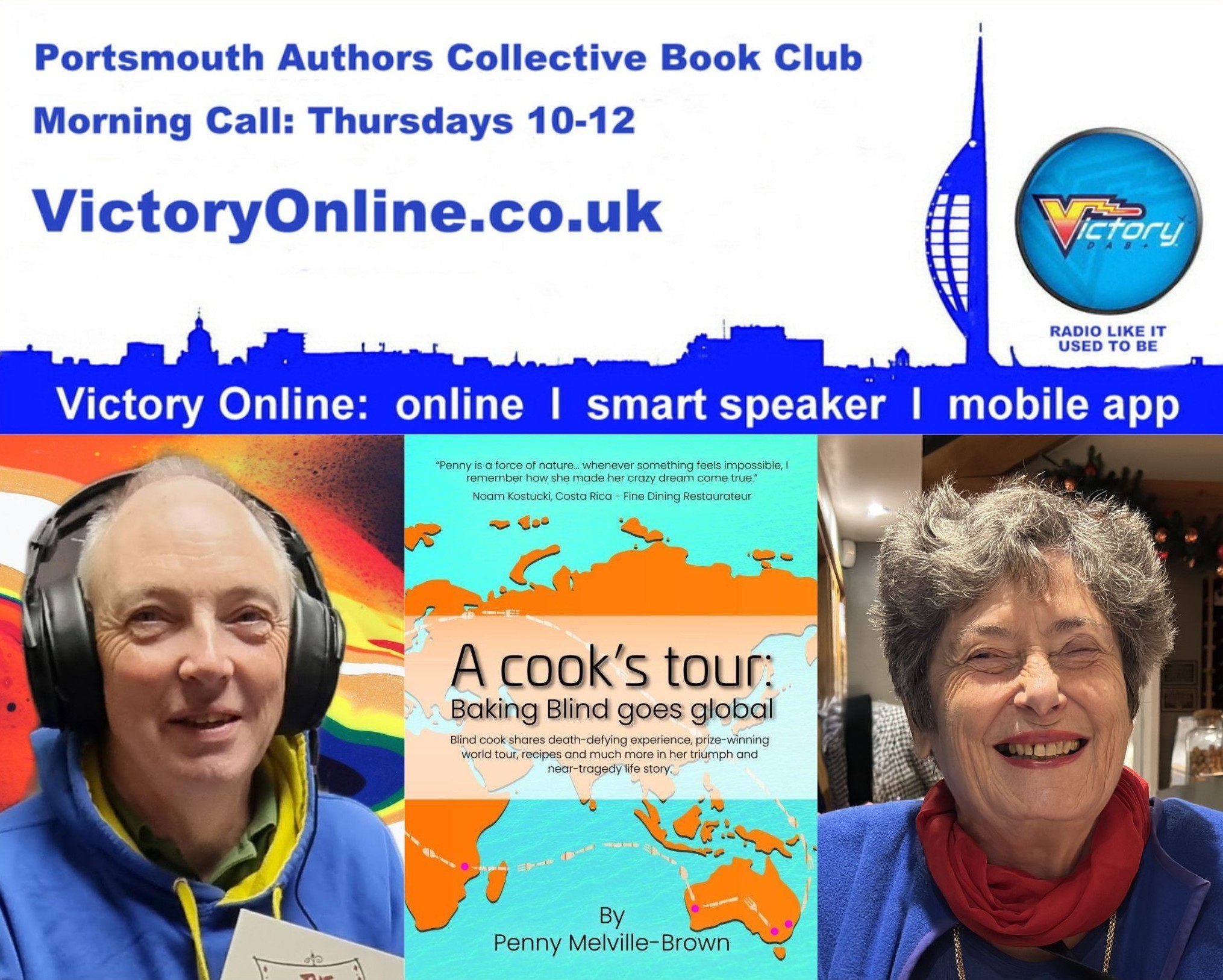 Radio Victory gig. - Penny Melville-Brown